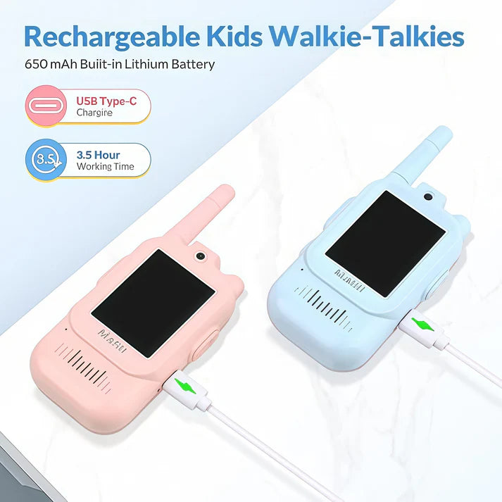 Video Walkie Talkie™ | For kids (2 pack) – Ozylon
